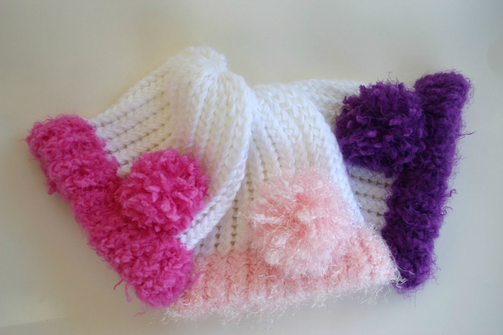 Bunny Soft Side Pom Hat, Lisa Collection on Luulla